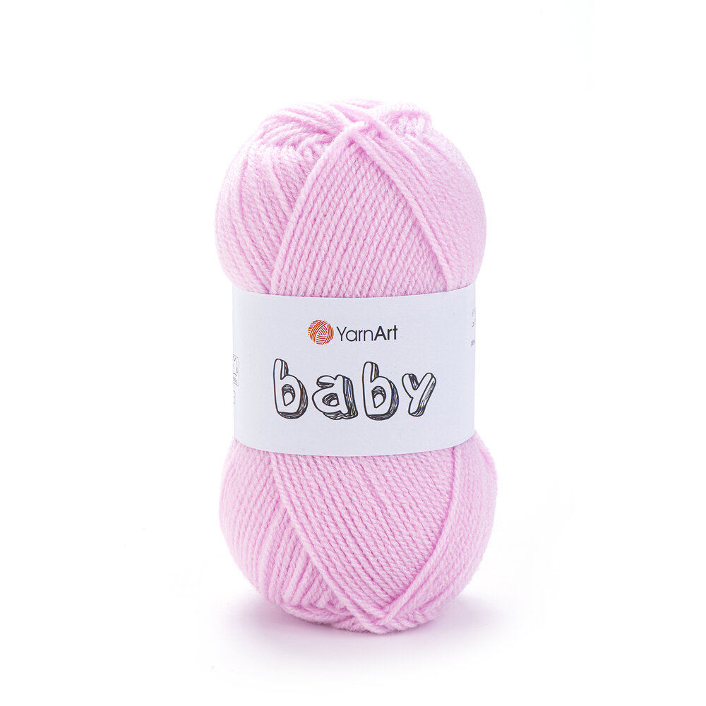 Пряжа для вязания YarnArt Baby 649 светло-сиренево-розовый 50 гр/150 м 100% акрил