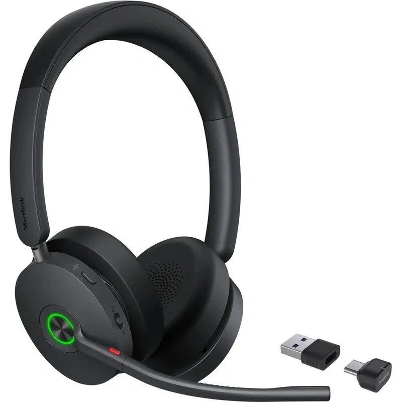 Гарнитура беспроводная Yealink BH74 with Stand UC USB-C/A, 2387568