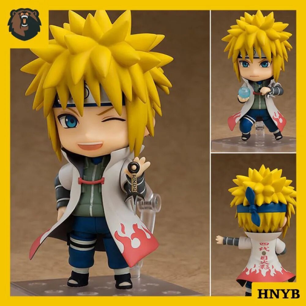 Фигурка Наруто Минато Намиказэ / Naruto Minato Namikaze Нендороид подарок для фаната (10 см) 1524