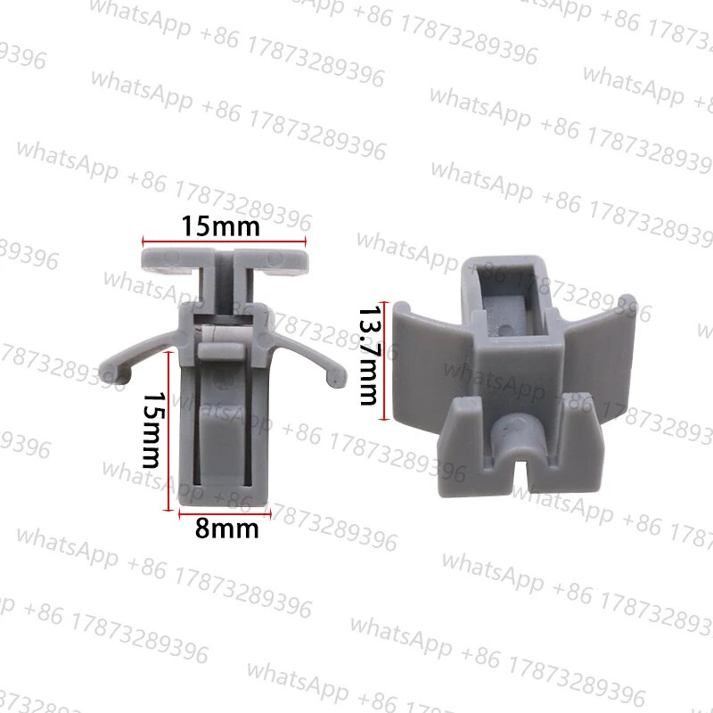 Защелки решетки радиатора Subaru Forester 02-05, 5pcs, цвет: 5