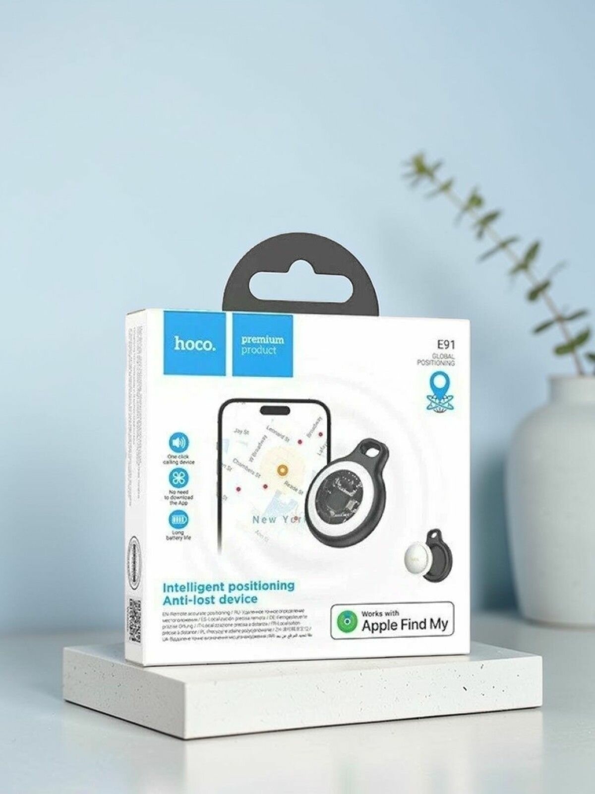 Трекер GPS Hoco E91 для авто, животных и детей