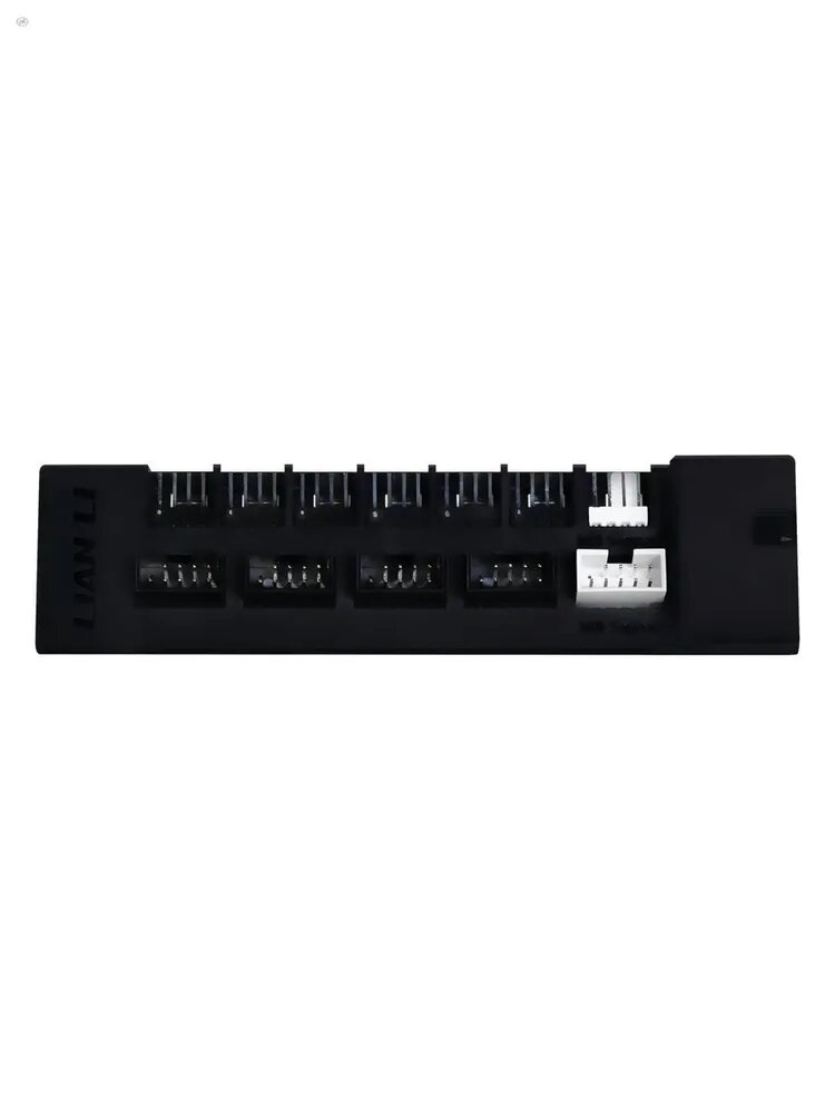 USB-концентратор Vention OTG с 8 USB разъемами для одновременной зарядки, черный цвет, портативный — фото 1