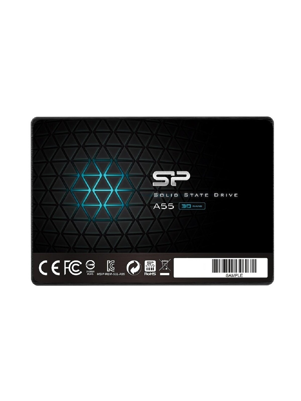 Silicon Power SSD 128Gb A55 SP128GBSS3A55S25 {SATA3.0, 7mm}