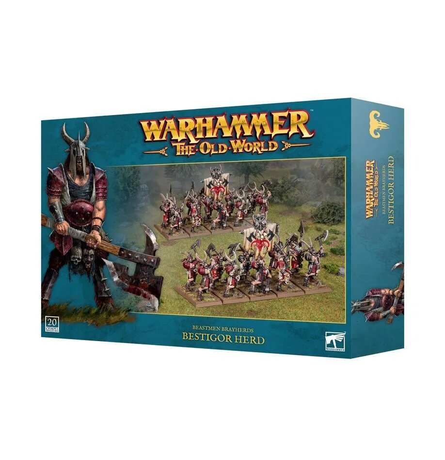 Набор миниатюр Warhammer The Old World BEASTMEN BRAYHERDS: BESTIGOR HERD
