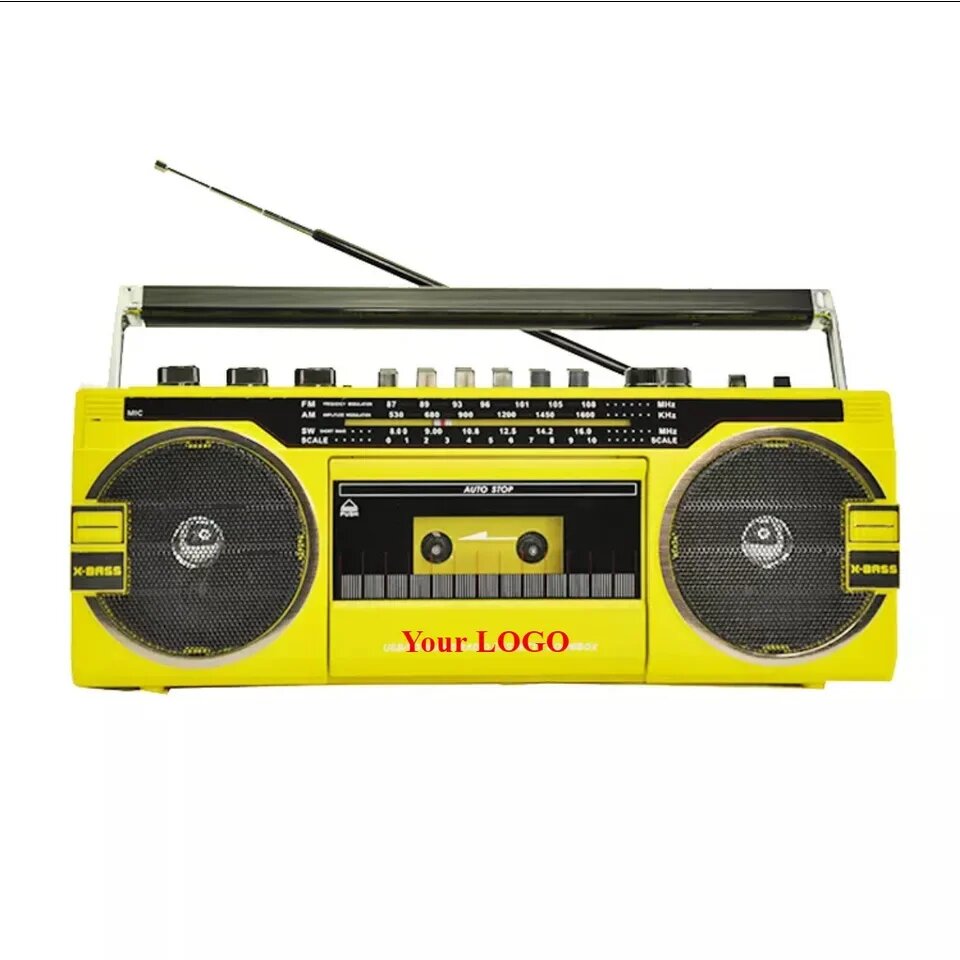 SwYiSm 3 в 1 X-Bass Классический Ретро Mp3-плеер Yellow