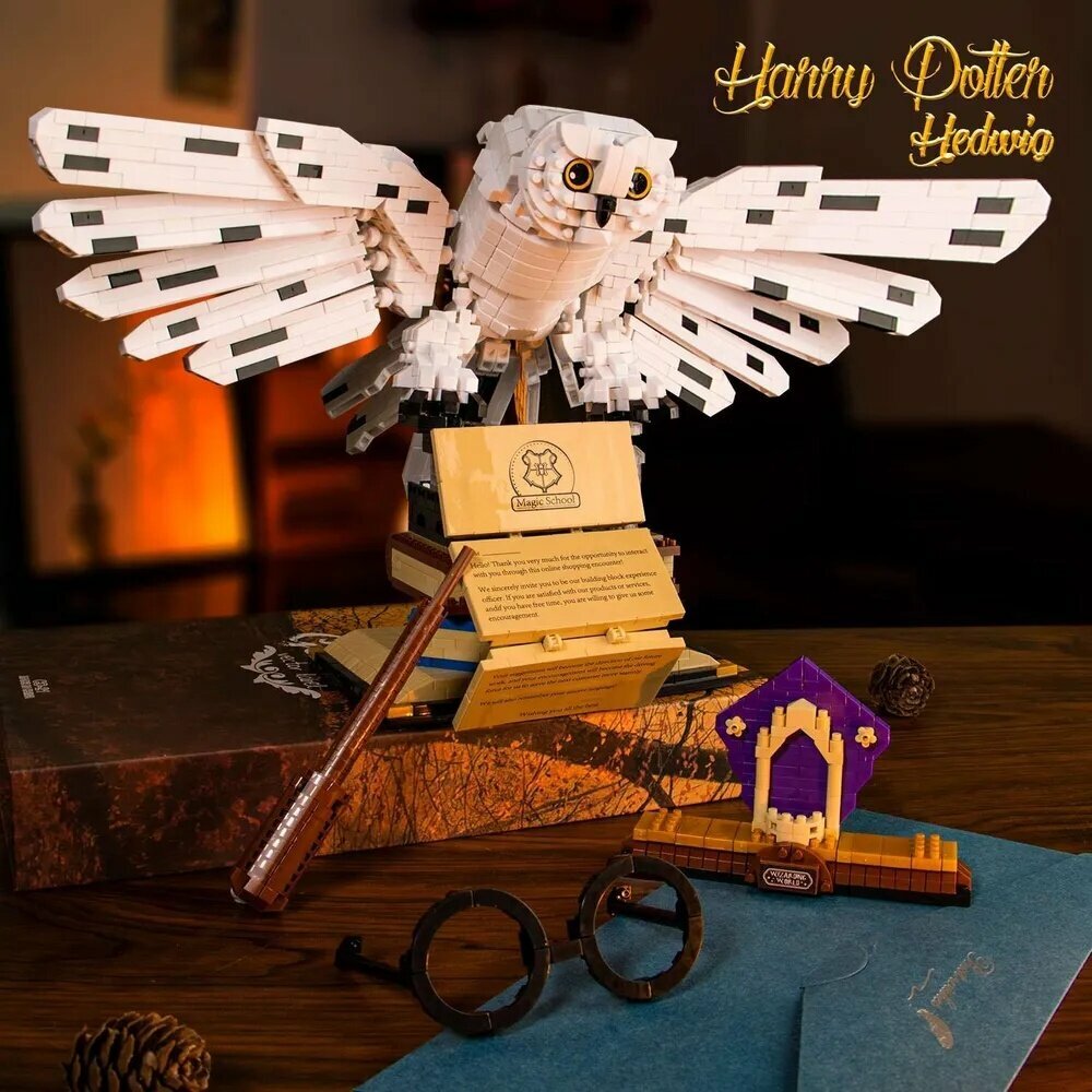 Официальная лицензия Harry PotterКоллекционная статуя Хедвиг (со светом)
