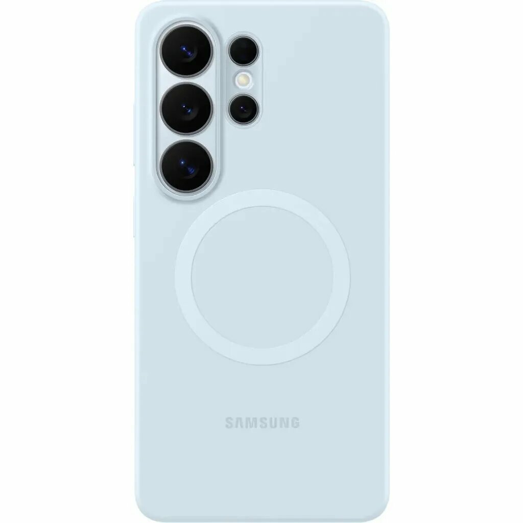 Чехол (клип-кейс) Samsung Silicone Magnet Case, для Samsung Galaxy S26 Ultra, голубой [ef-es948clegru]