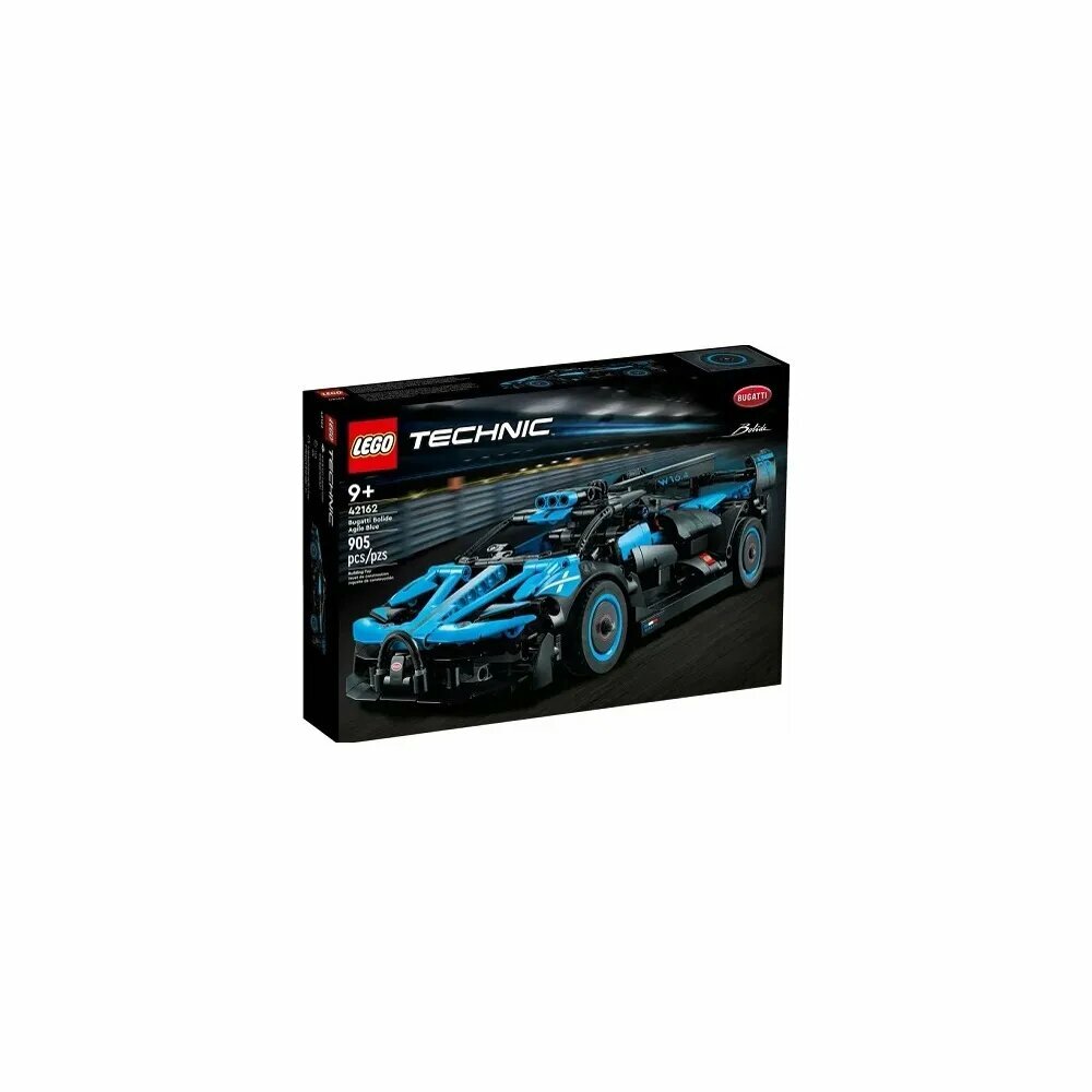Конструктор LEGO 42162 TECHNIC Спортивный автомобиль Bugatti Bolide Agile Blue