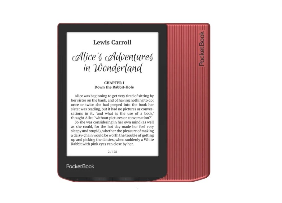 Электронная книга PocketBook 634 Verse Pro Passion Red (PB634-3-WW)