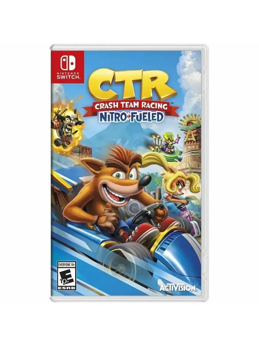Игра Crash Team Racing Nitro-Fueled, Nintendo Switch, английская версия