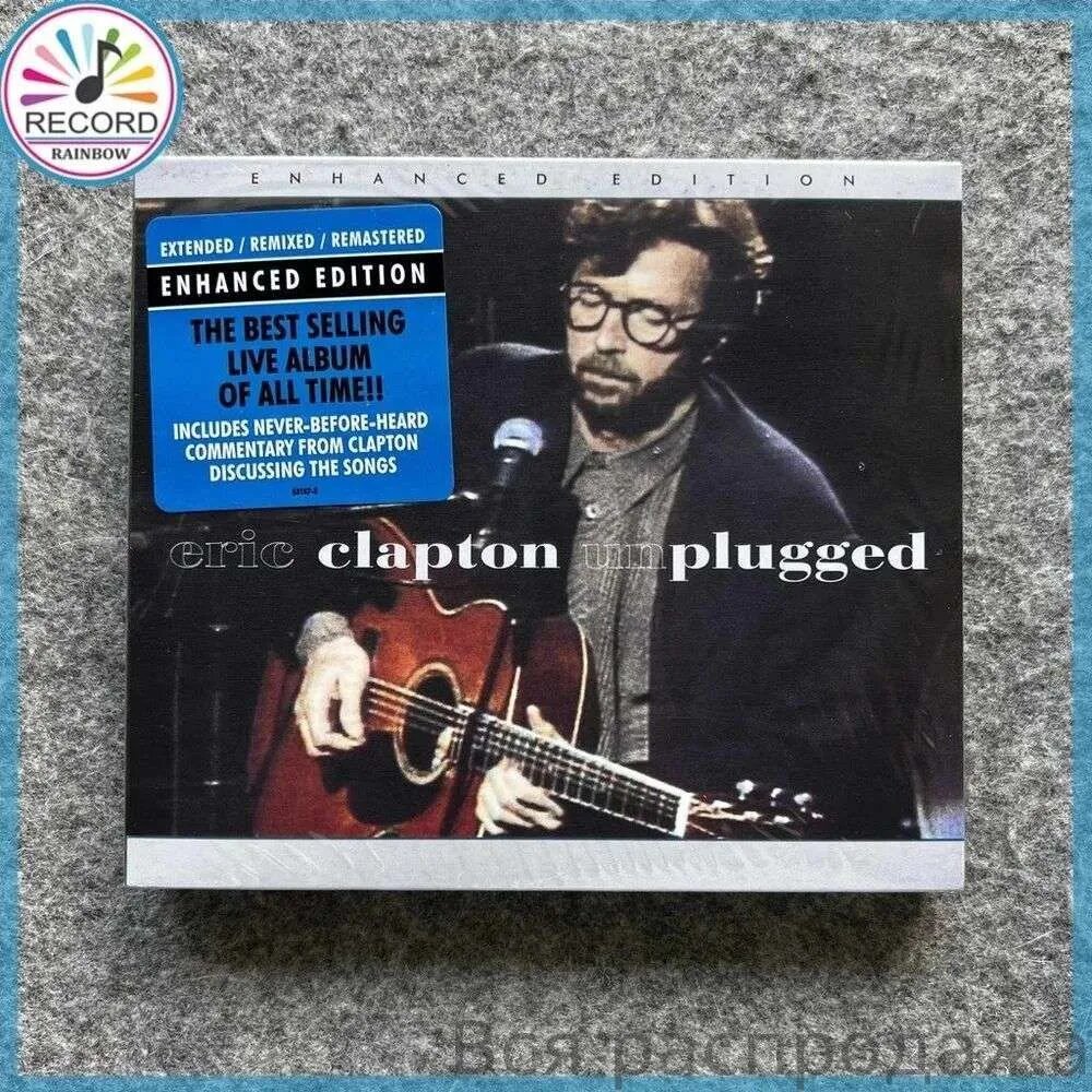 Eric Clapton Unplugged Deluxe 2CD Совершенно новый Запечатанный Альбом