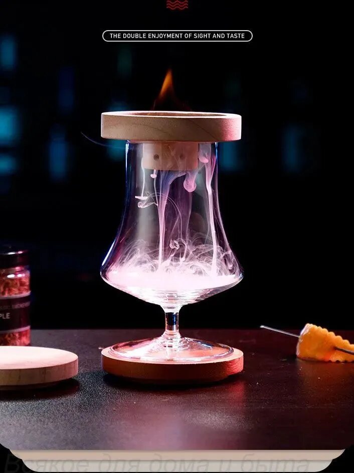 Набор бармена Smoking Fuel для приготовления коктейлей, 1 шт, дерево, черный цвет — фото 1