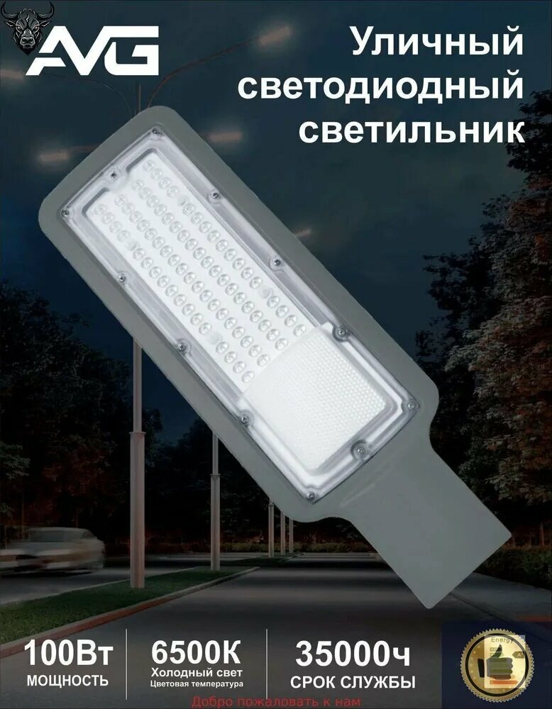 Уличный светильник, количество ламп:1шт