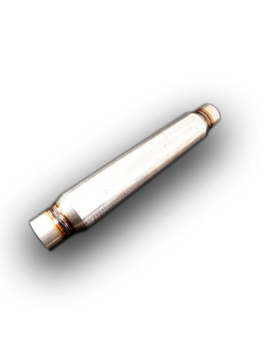 Резонатор спортивный направленный прямоточный 76мм (61см)