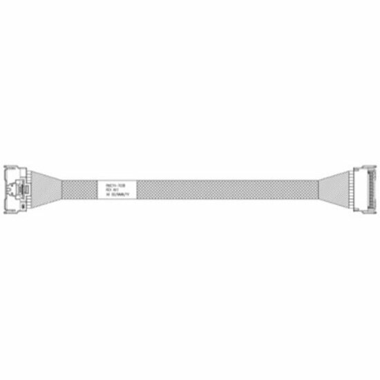 Кабель Amphenol RMC74-7038 Cable MCIO x8 74P (прямой) -TO- MCIO x8 74P (прямой) , 85 Ohm, L:80cm (CMCMC)