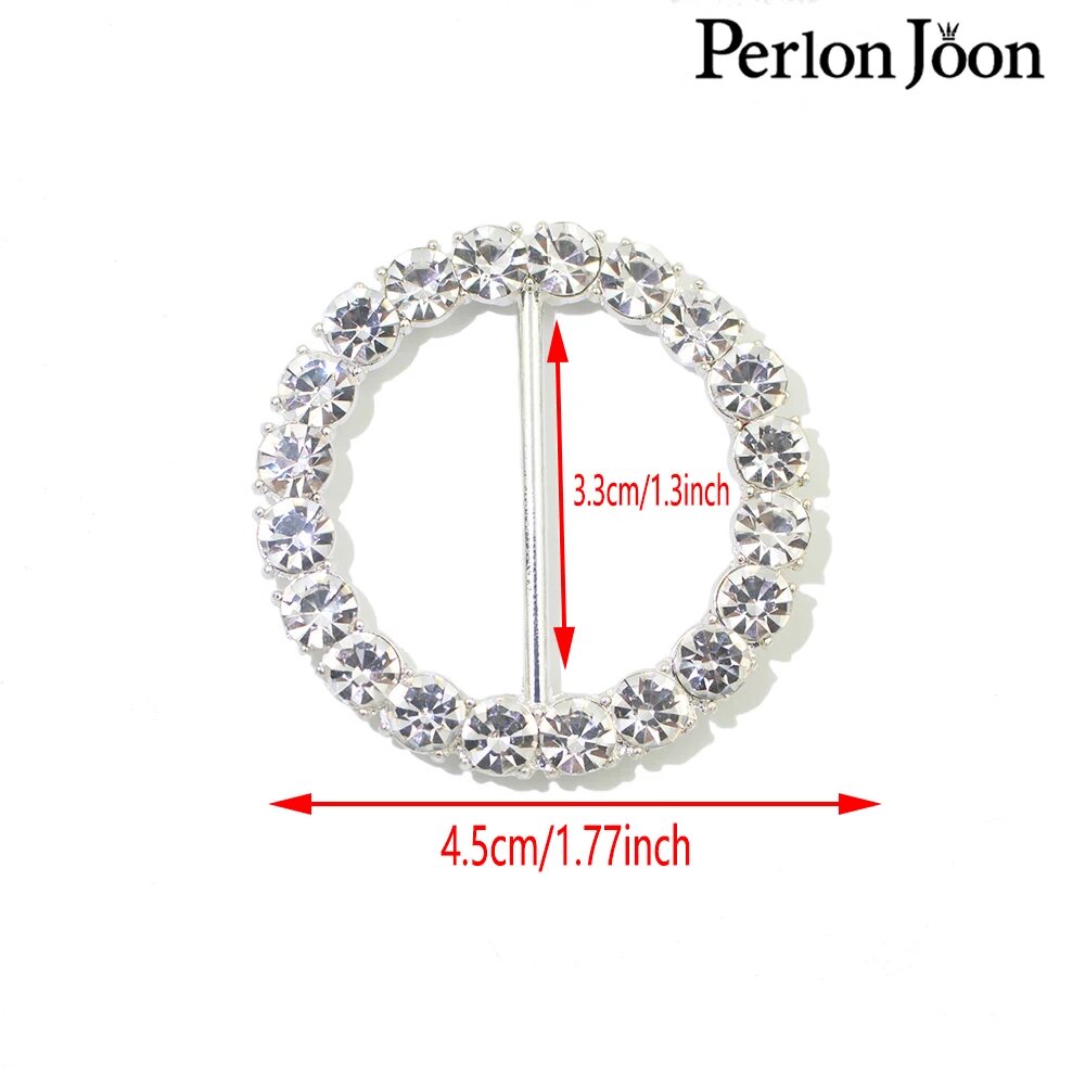 Серебряная пряжка для обуви Perlon Joon, KT022