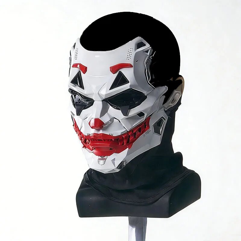 Маски Джокера киберпанк swinol No hair