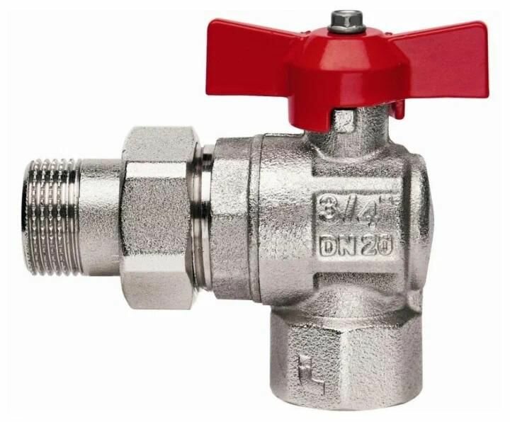 Ручка двери ITAP угловой, со сгоном 1/2 дюйма, ручка-бабочка, полнопроходной