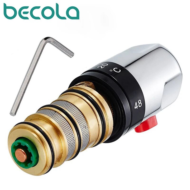 Термостатический смеситель для ванны BECOLA Yellow