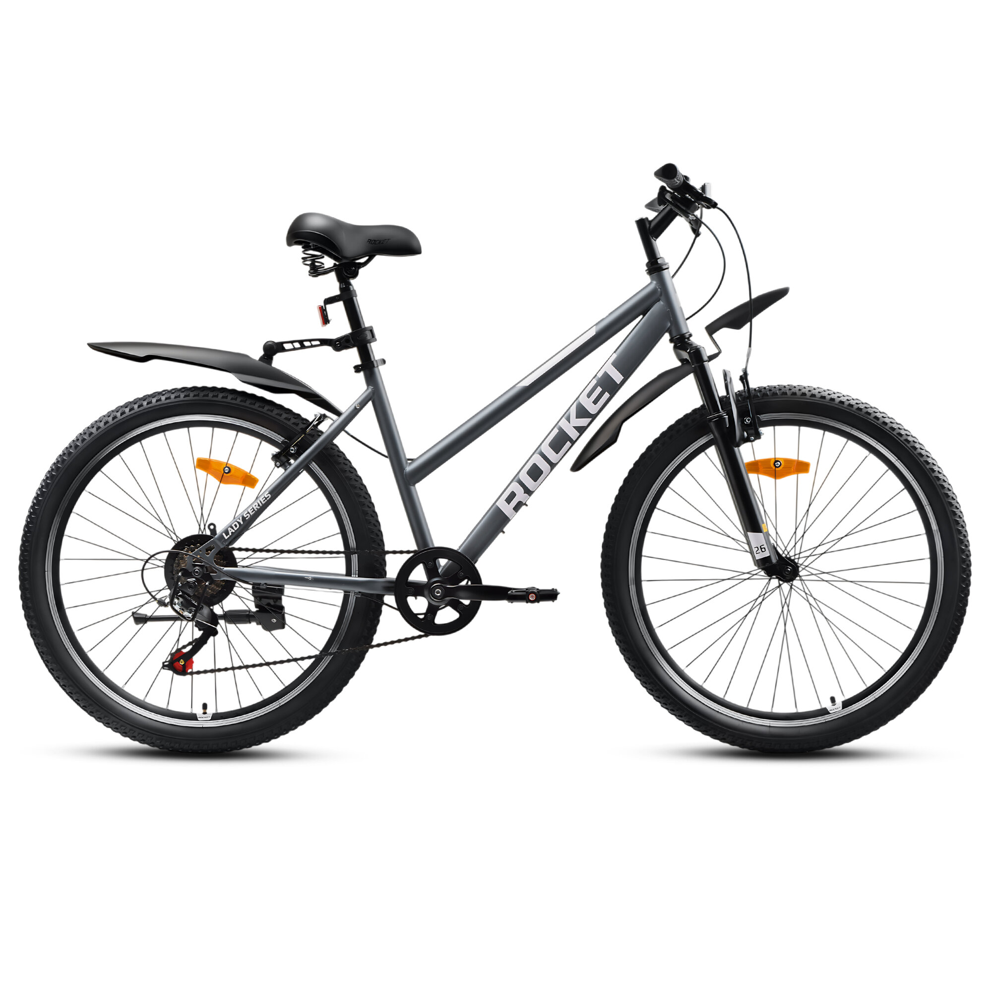 Велосипед Rocket Fiona 26", женский, рама 16", 7 скоростей, рост 150-165 см, бирюзовый