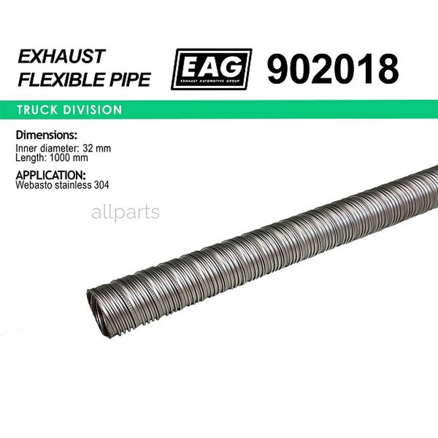 EAG 902018 Металлорукав автономного отопителя нерж. сталь (AISI 304)