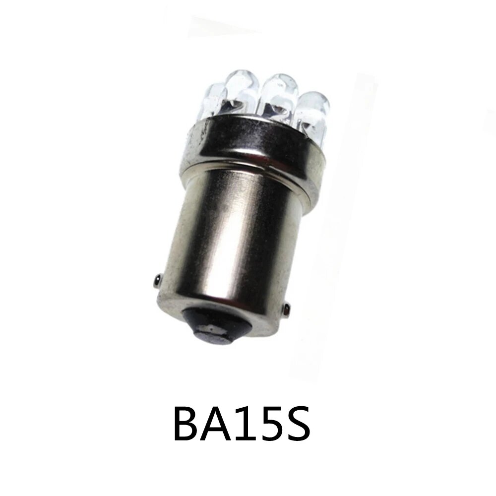 Светодиодная лампа MILBLOON BA15S, красный, DC24V
