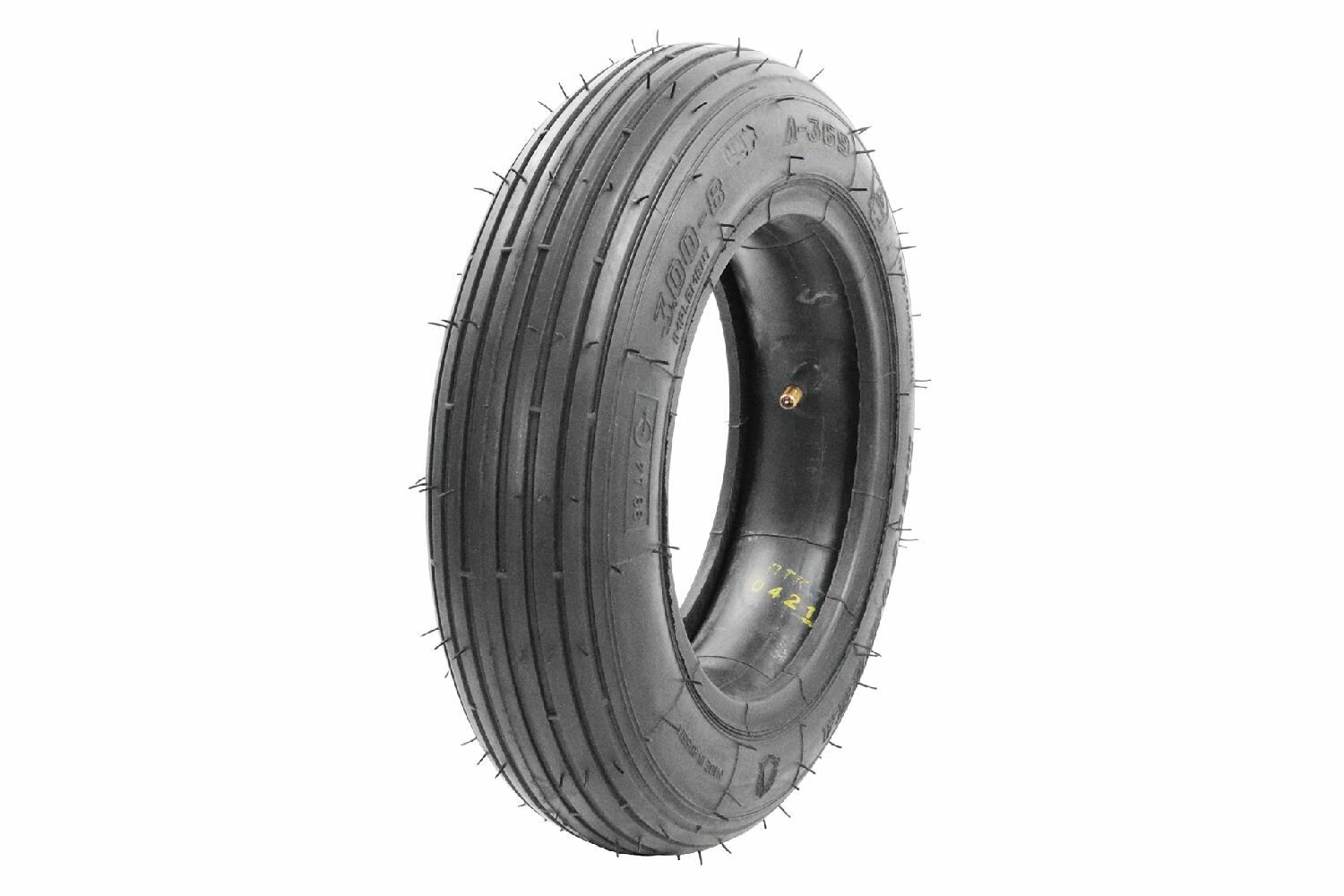 Покрышка 8" 3,00-8 (Петрошина) Л-369 (с камерой)