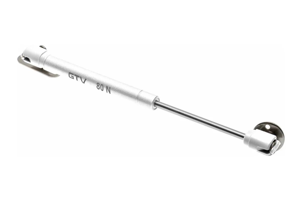 Газлифт GTV 80n белый 10 шт с амортизатором и регулировкой скорости, плавное бесшумное закрывание фасада до 600 мм