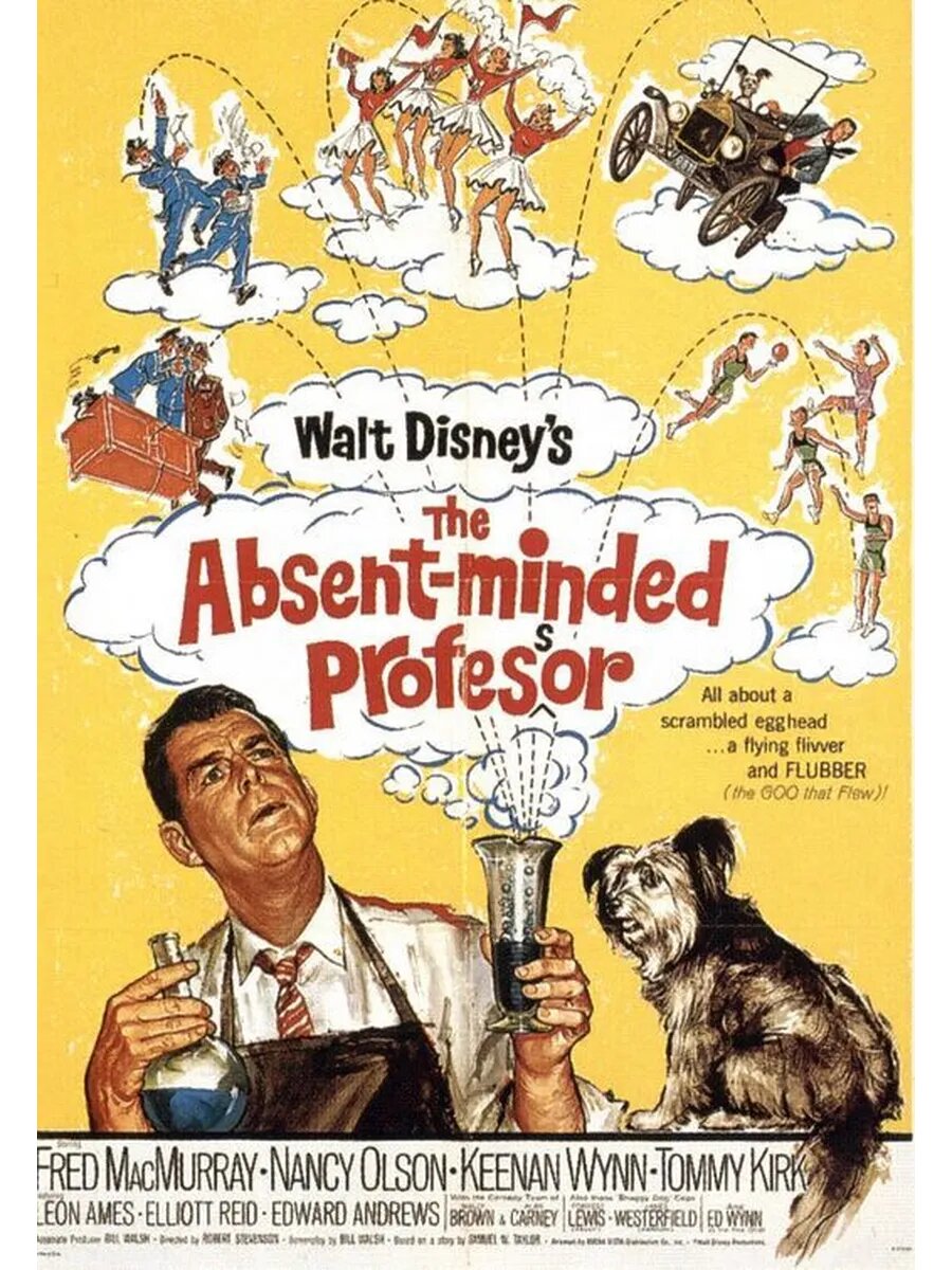 Рассеянный профессор (1961) (DVD-R)