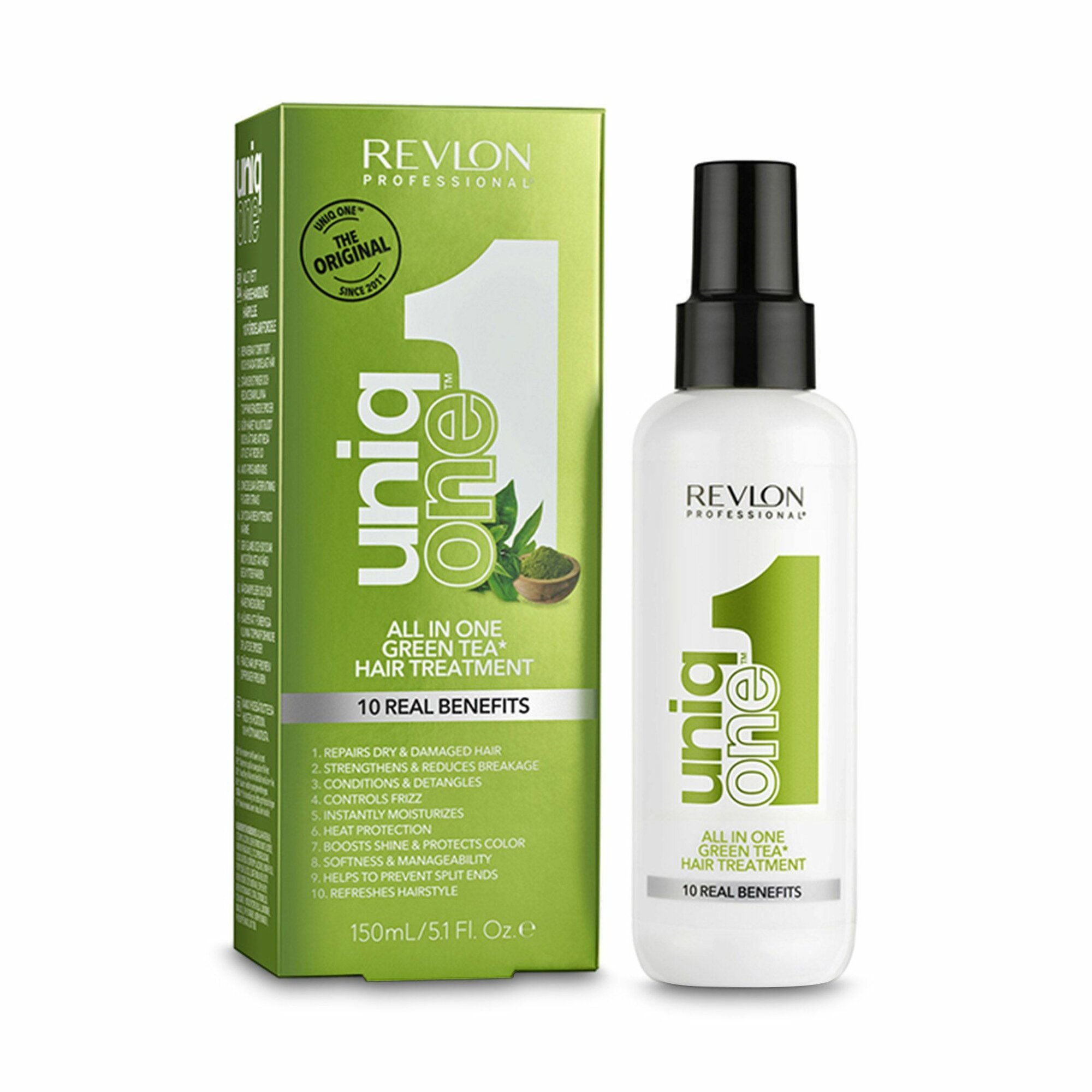 Revlon Professional Uniq One All in One Маска-спрей несмываемая с ароматом зеленого чая, 150 мл