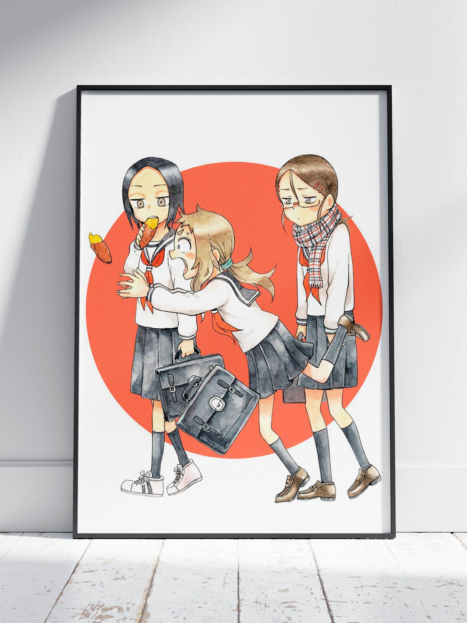 Плакат на стену для интерьера Озорная Такаги (Teasing Master Takagi-san 31) - Постер по аниме и манге формата A3 (30x42 см)