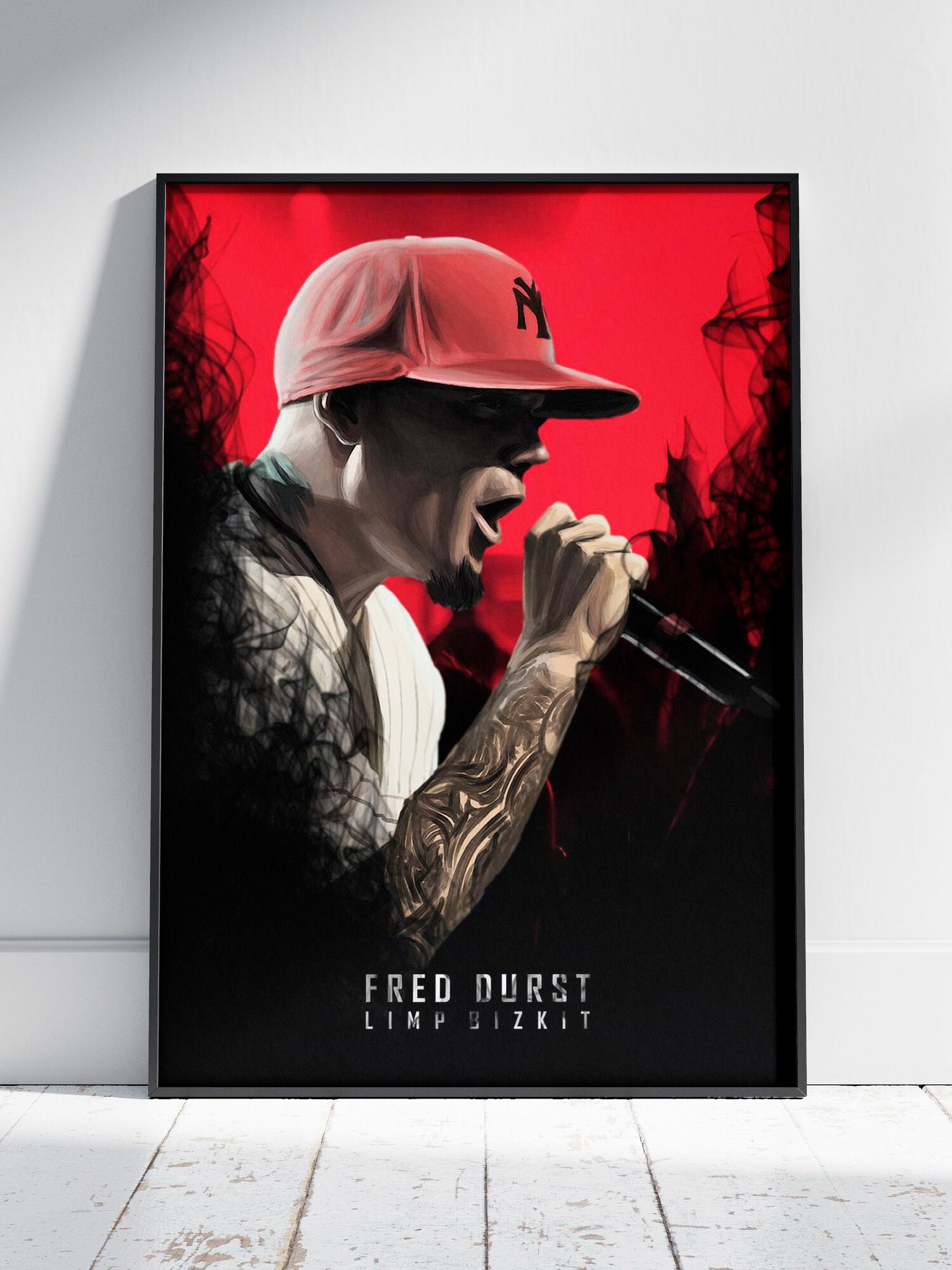 Плакат на стену для интерьера Лимп Бизкит (Фред Дерст - Fred Durst 10) - Постер по музыке и артисту формата A4 (21x30 см)
