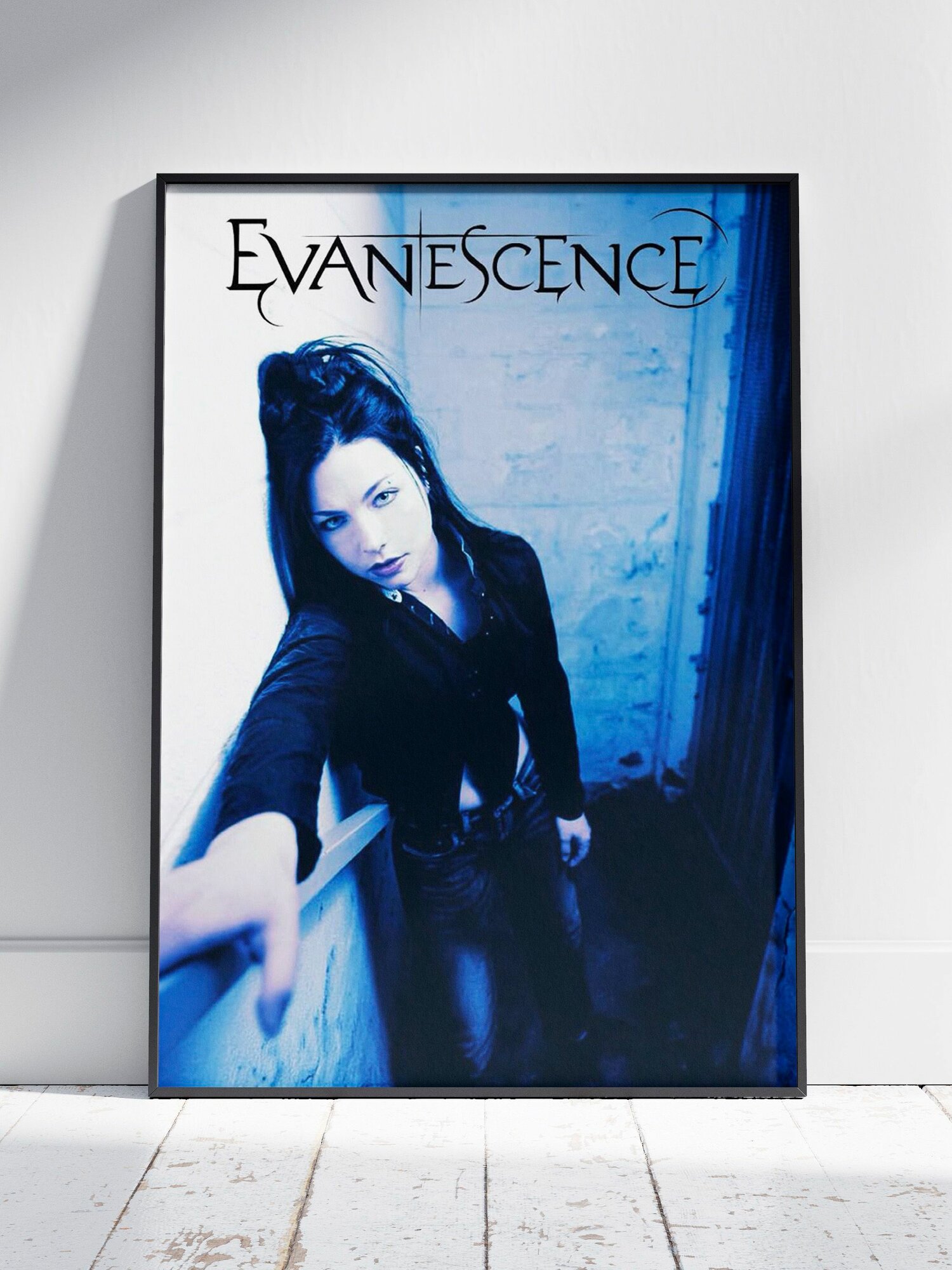 Плакат на стену для интерьера Эванесенс (Эми Ли - Amy Lee 10) - Постер по музыке и артисту формата A4 (21x30 см)