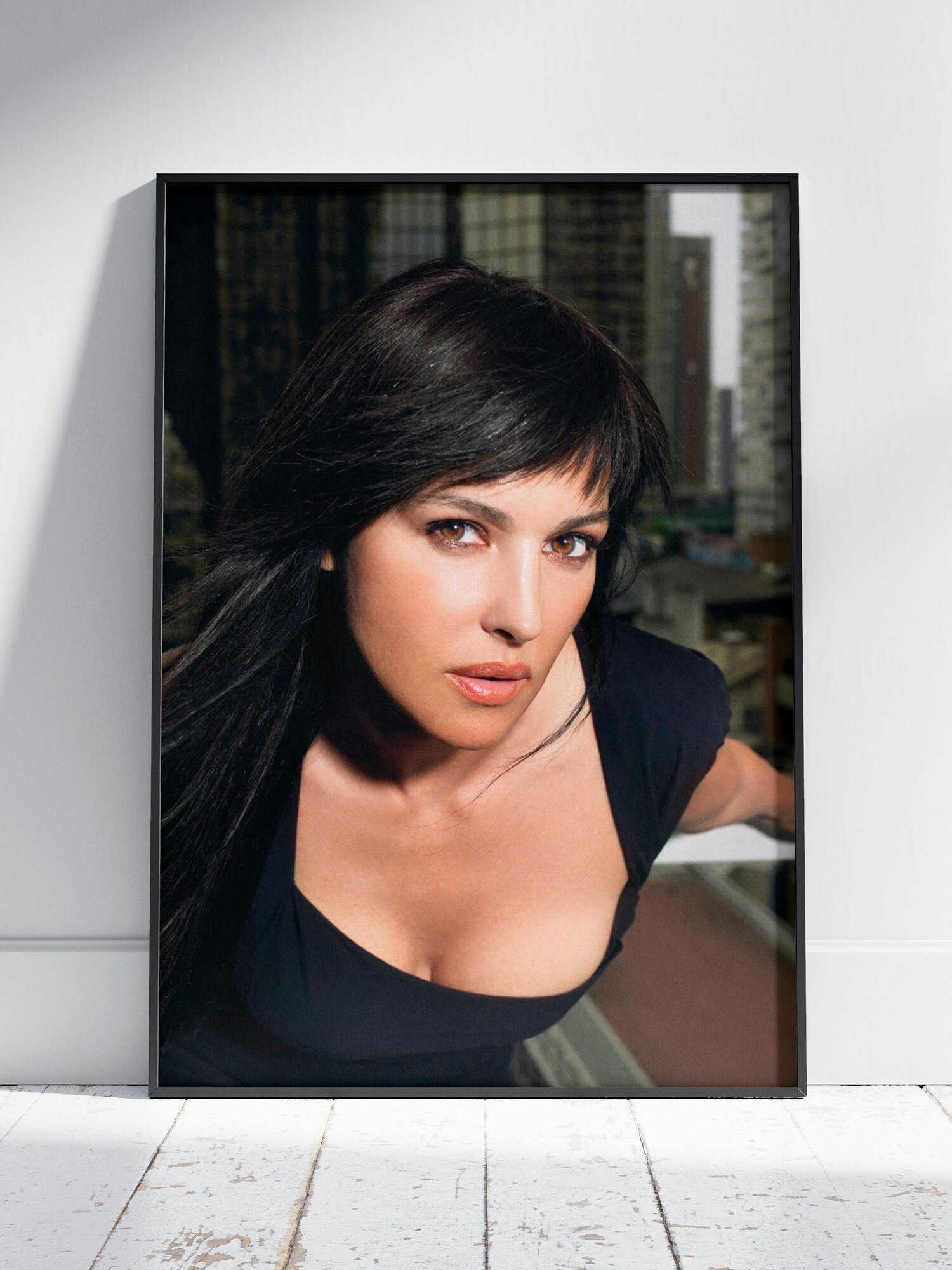 Плакат на стену для интерьера Моника Беллуччи (Monica Bellucci 47) - Постер по актеру фильма, кино, сериала формата A4 (21x30 см)
