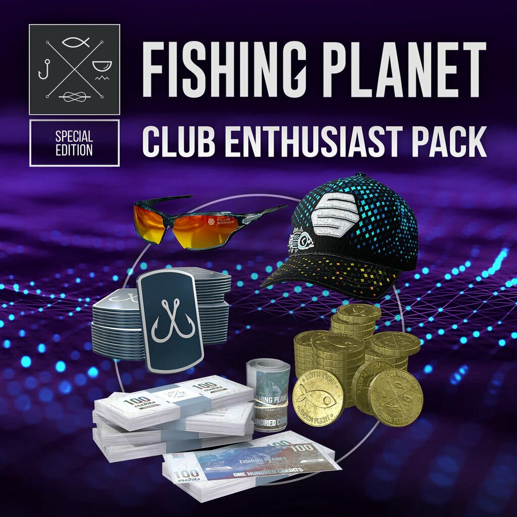 Дополнение Fishing Planet: Club Enthusiast Pack, цифровое издание PlayStation 4, регион Турция / код пополнения баланса