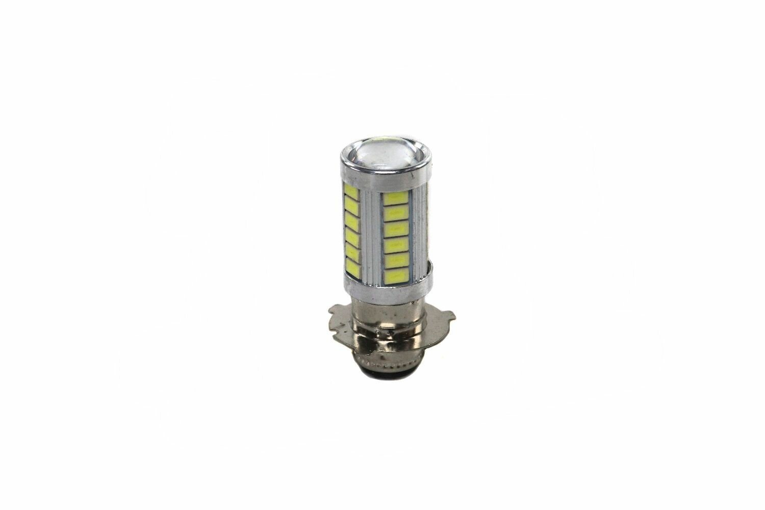 Лампа 12 В, 33 светодиода SMD (P15D-3) 5600K 7W (35Вт) (на яп. скутера)