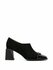Туфли LINDA BAUMANN Buckle-detail square-toe pumps, размер 40, black/black