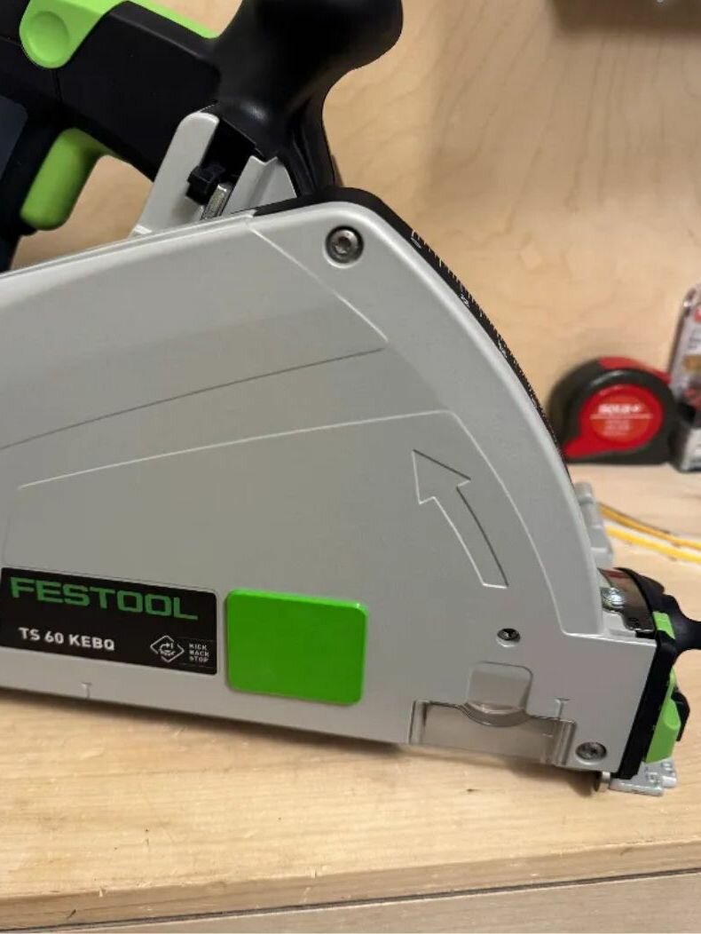 Заглушка для погружной пилы Festool TS 60, 3d