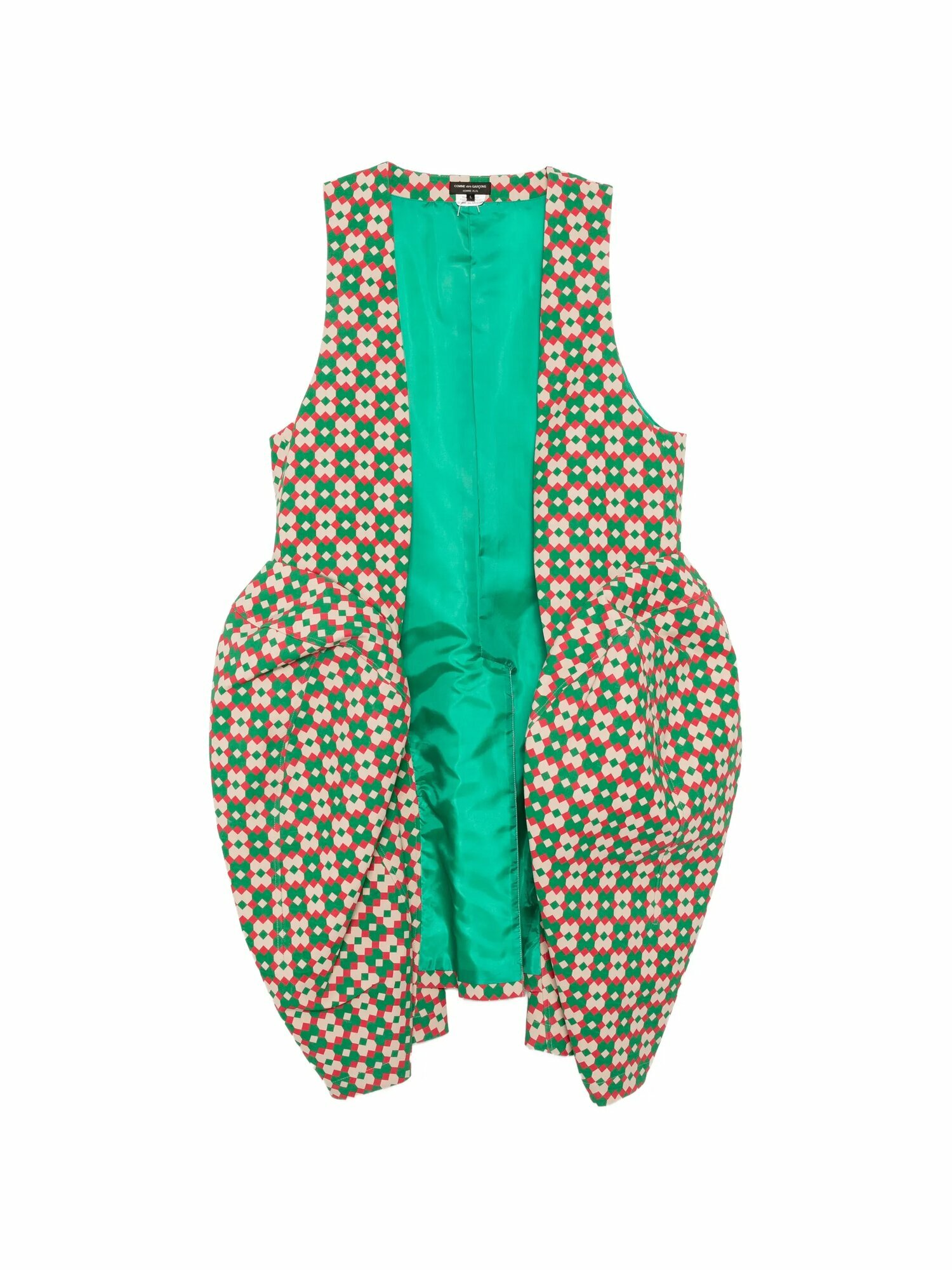 Пальто Geometric-pattern sculptural coat