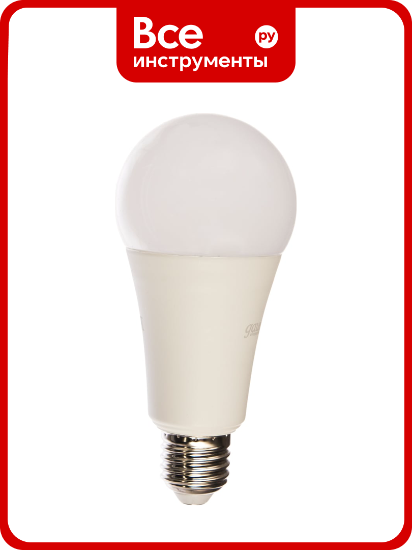 Лампа Gauss LED Elementary A67 35W E27 2790lm 6500K 70235