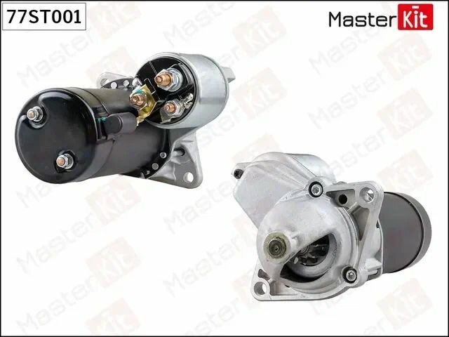 Стартер CHEVROLET AVEO 2003 08 LACETTI 2005 -, LANOS 2005 - 10 1.3kw MasterKit арт. 77ST001