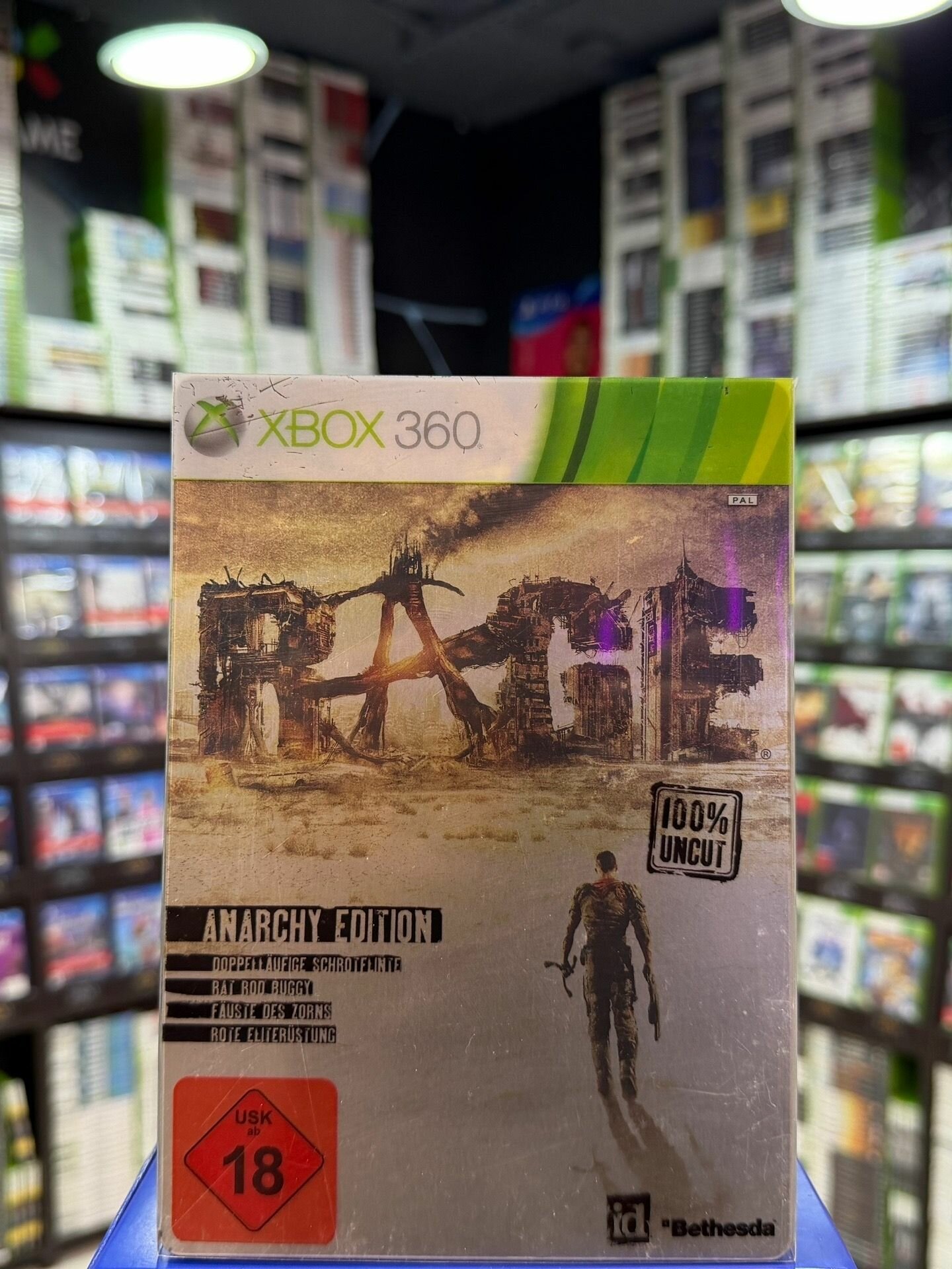 Игра Rage Steelbook (Xbox 360) (Box)