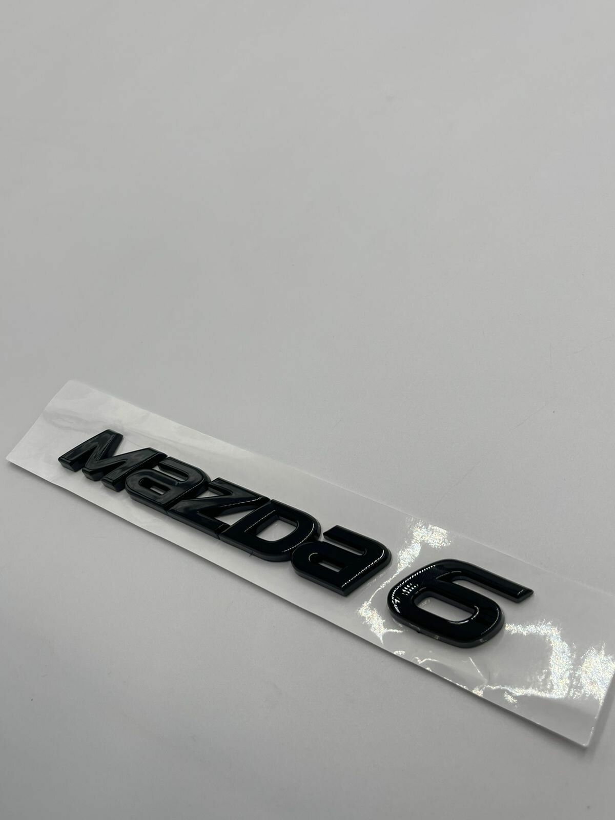 Надпись MAZDA мазда 6 160мм Хром