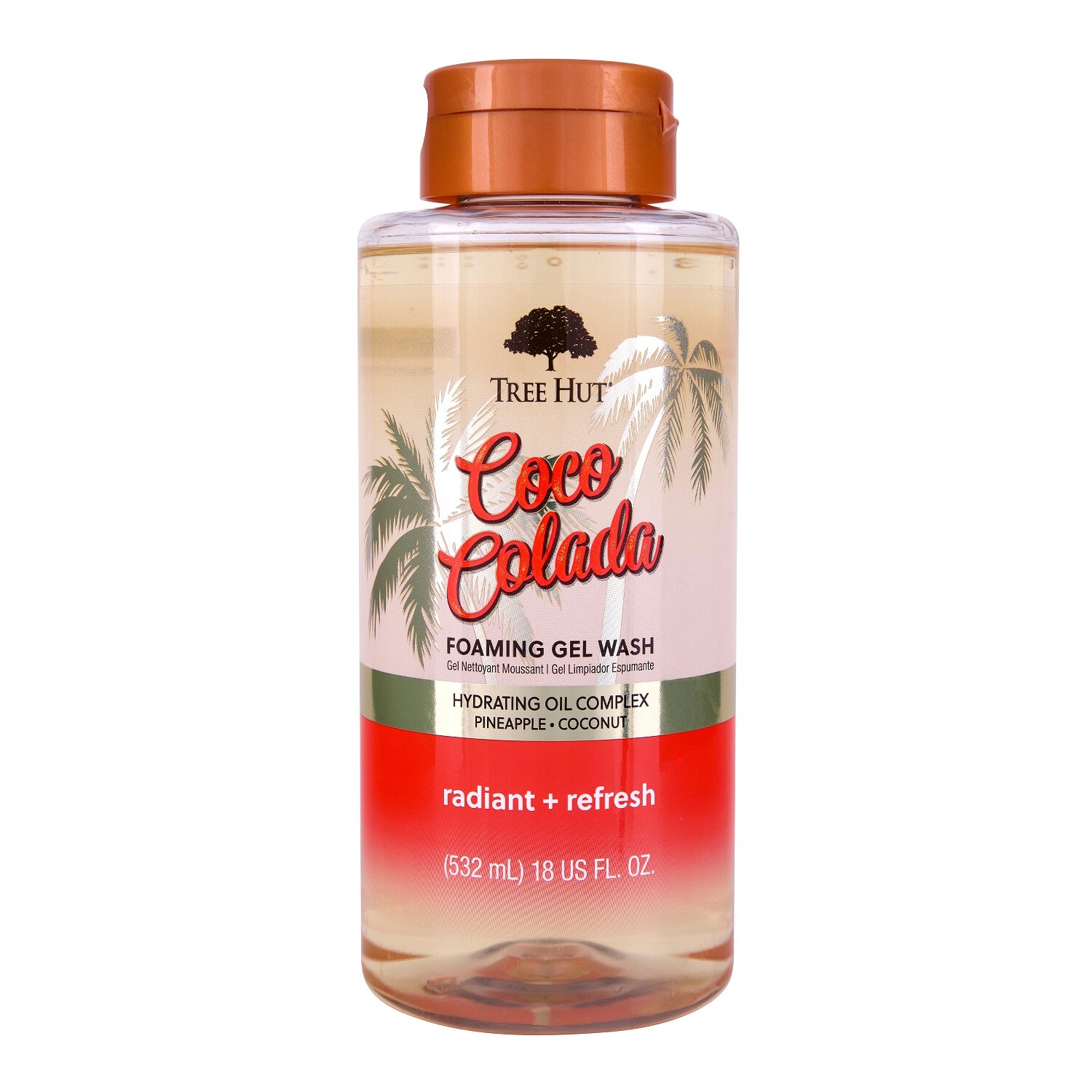 TREE HUT Coco Colada Гель для душа с ароматом кокоса и ананаса 532 мл