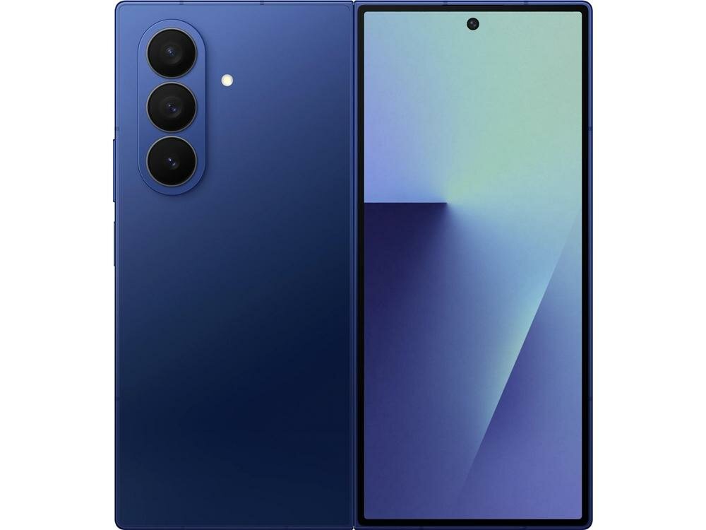 Смартфон Samsung SM-F966B Galaxy Z Fold7 256Gb 12Gb синий раскладной 3G 4G 2Sim 8" 1968x2184 Android 16 200Mpix 802.11 a/b/g/n/ac/ax/be NFC GPS G