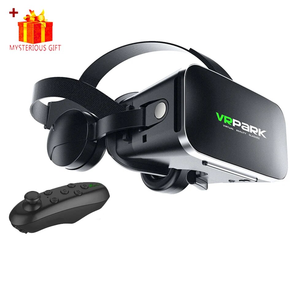 VR-очки VRPARK J50, черный, с пультом