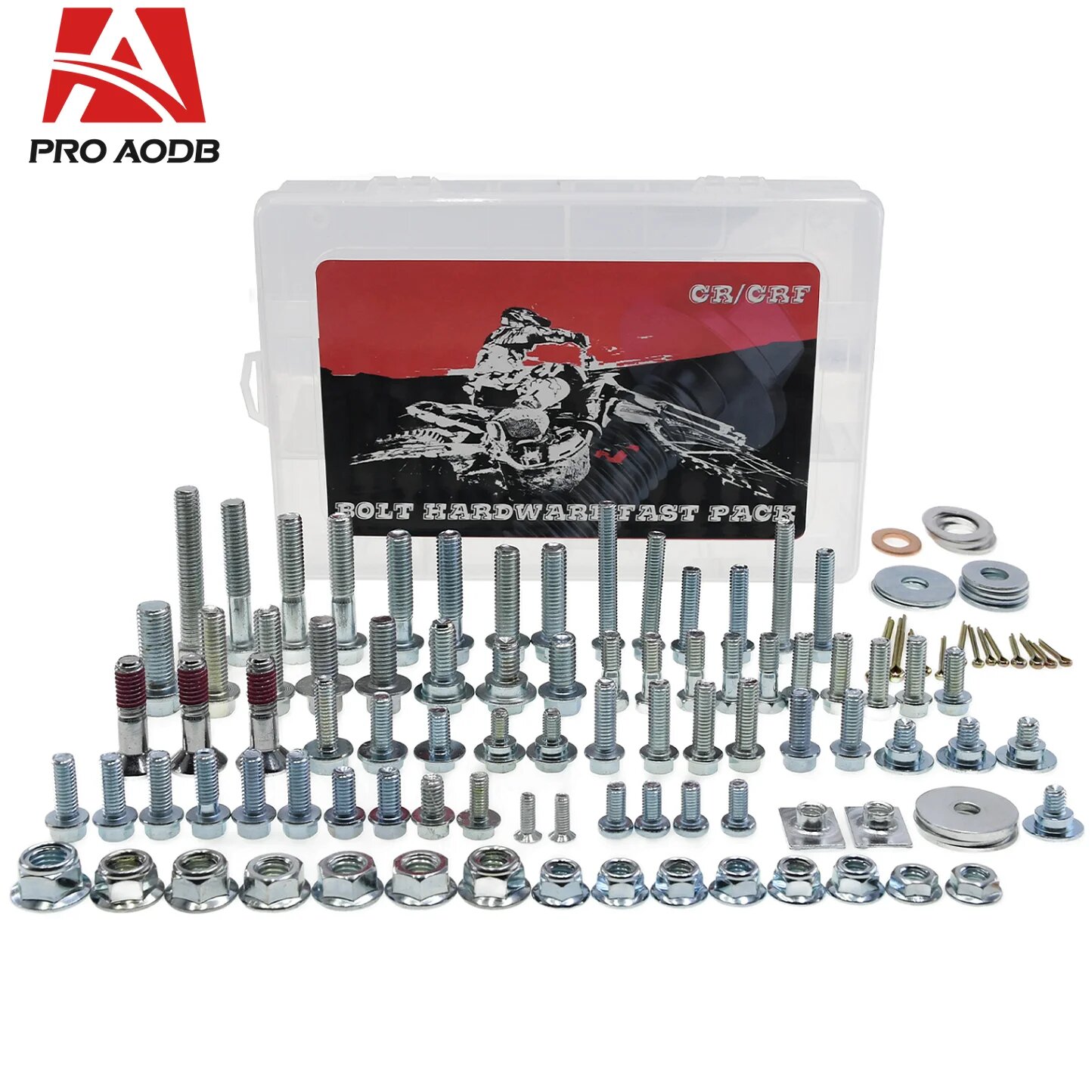 Комплект болтов для мотоциклов Honda CR/CRF, цвет: big