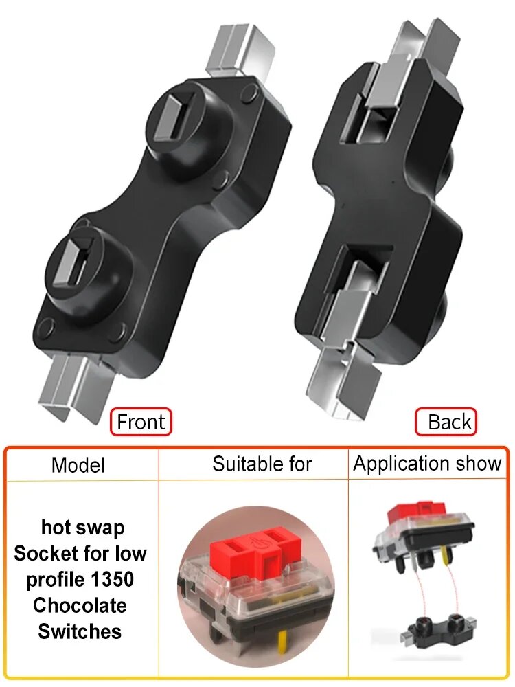 Розетки GGBEE для Kailh CPG151101S11, 110шт, type 2