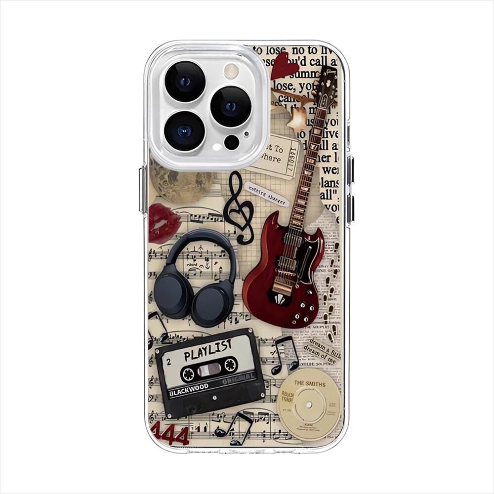 Чехол для iPhone 17 Clear-FFD028781, рок-дизайн
