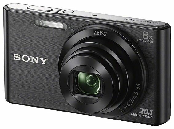 Sony Cyber-shot DSC-W830 Black Компактный цифровой фотоаппарат